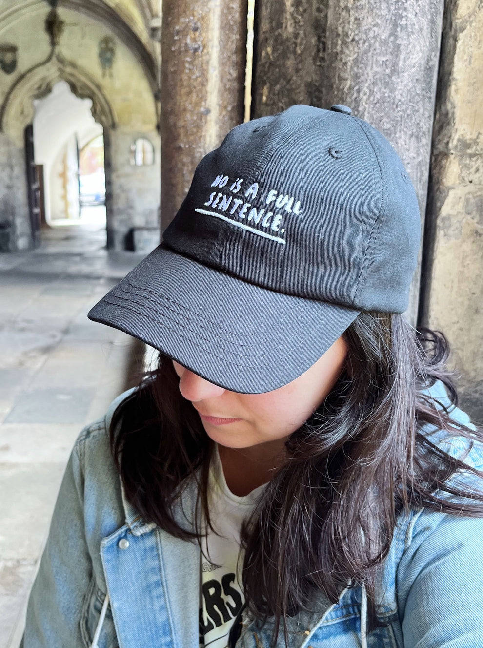 NO IS A FULL SENTENCE CAP – Cor Blimey