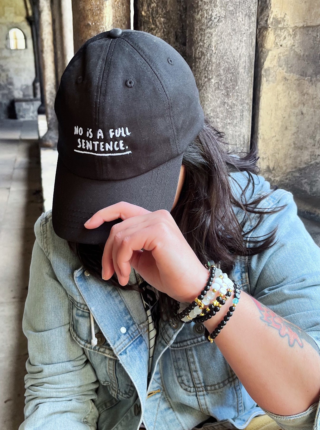 NO IS A FULL SENTENCE CAP – Cor Blimey